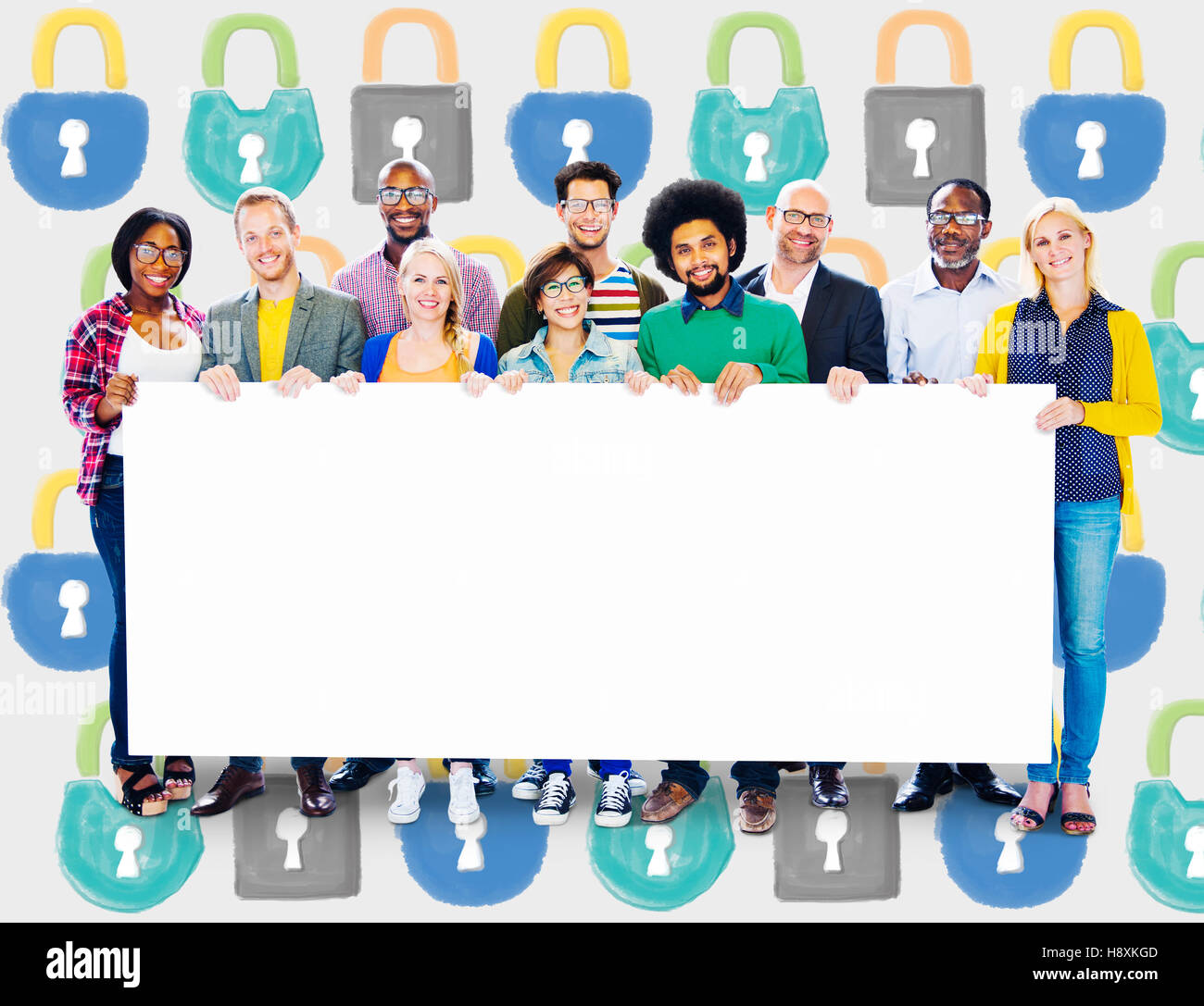 Security Locked Safety Protection Concept Stock Photo - Alamy