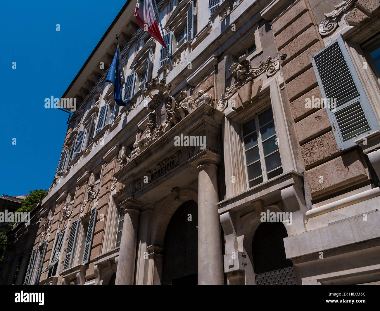 The city of Genoa in Northern Italy is a treasury of monumental ...