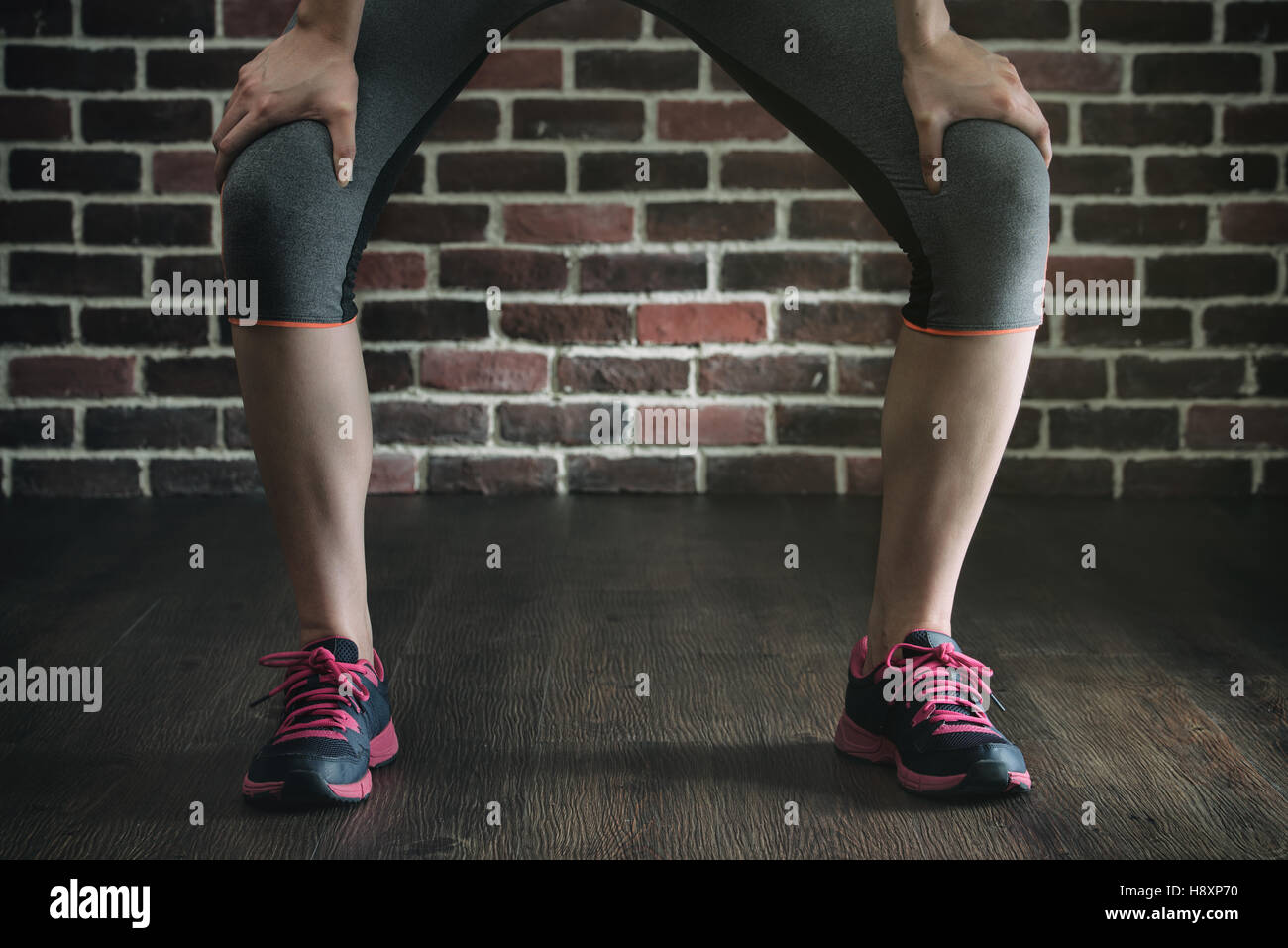 take rest after fitness exercise training, healthy lifestyle concept ...