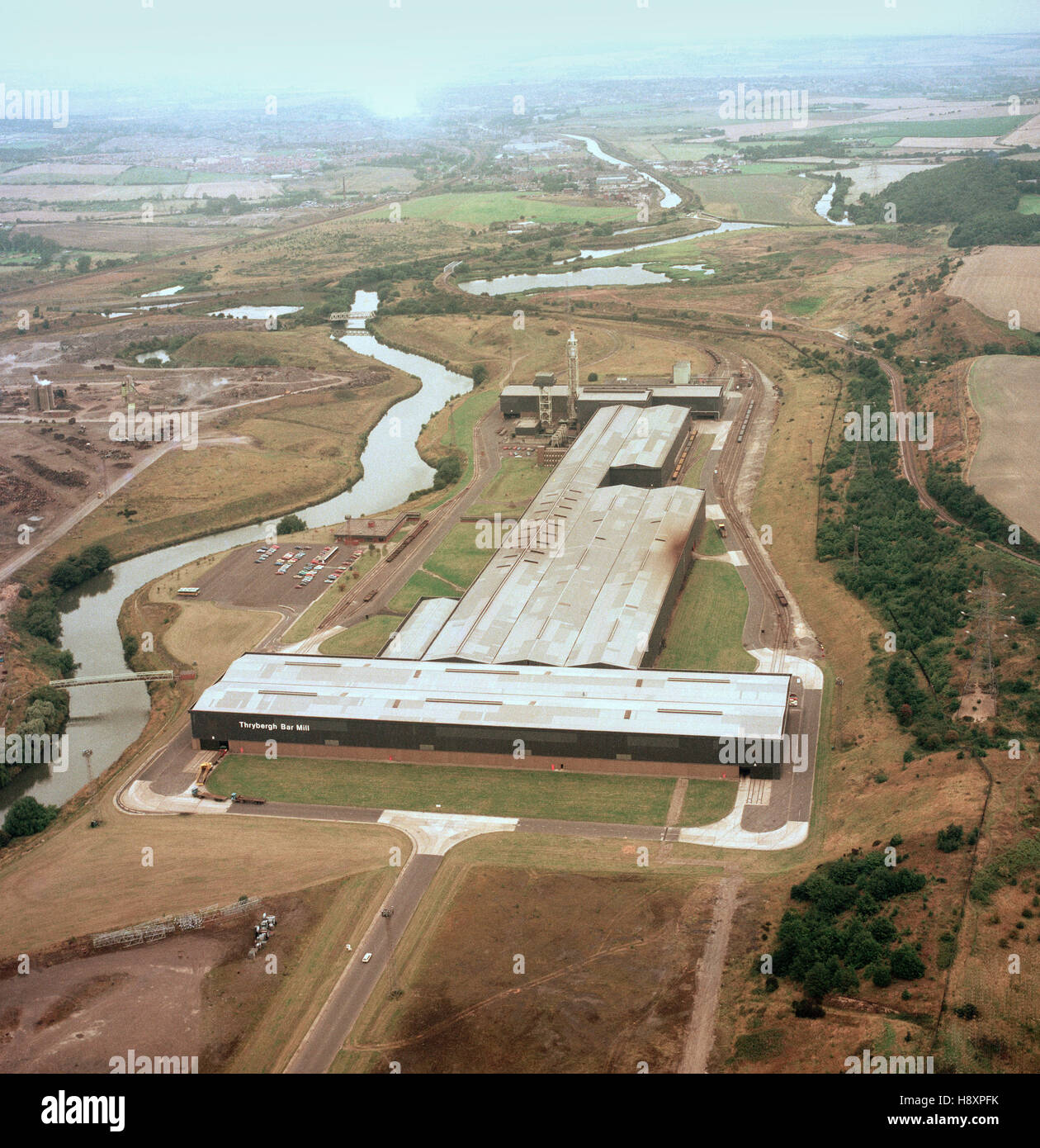 Thrybergh Bar Mill Rotherham South Yorkshire England UK Stock Photo - Alamy