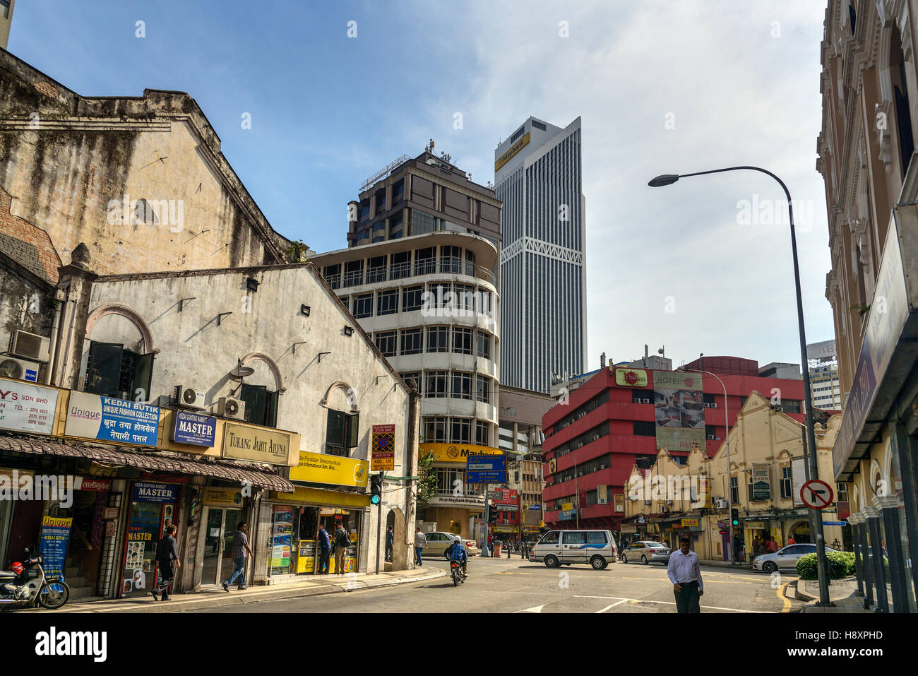 Chinatown street in kl kuala hi-res stock photography and images - Alamy