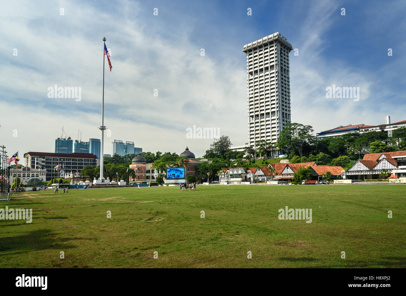 Merdeka square flag hi-res stock photography and images - Alamy