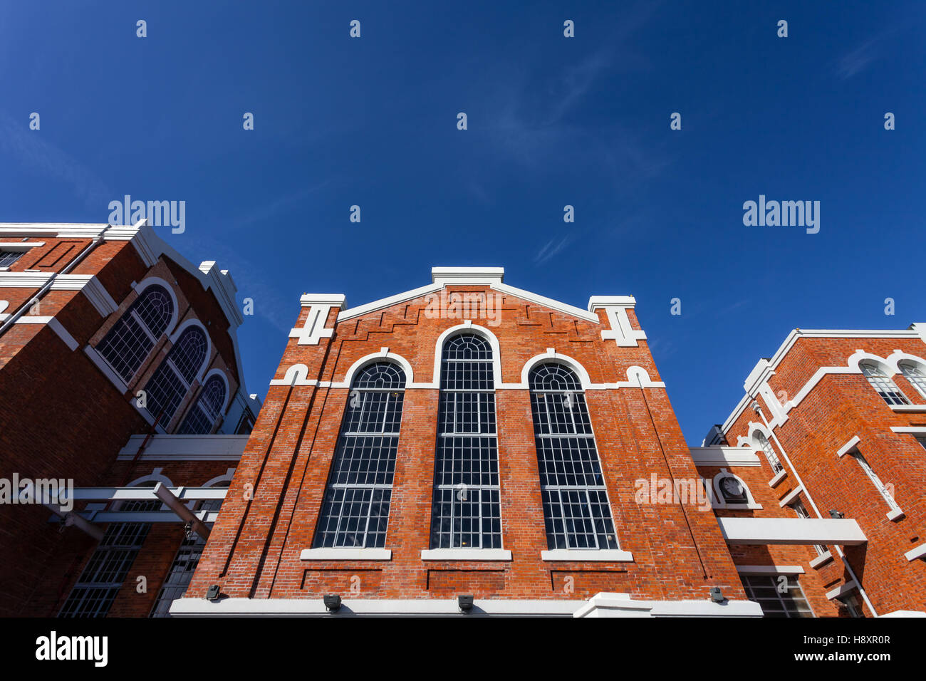 Architecture detail of the Central Tejo, the early 20th century power ...