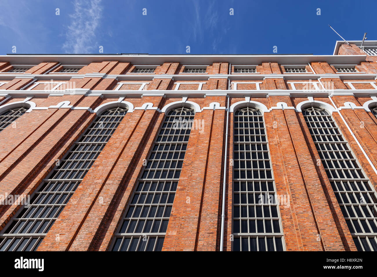 Architecture detail of the Central Tejo, the early 20th century power ...