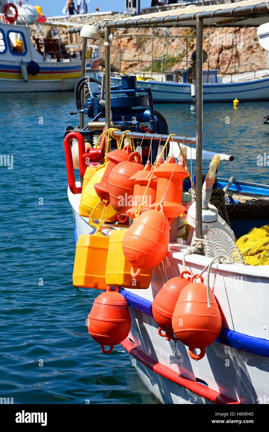 Crete sisi fishing harbour hi-res stock photography and images - Alamy