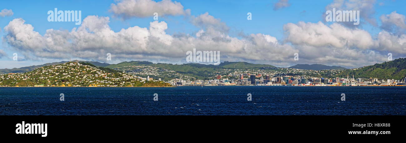 Wellington new zealand overview hi-res stock photography and images - Alamy