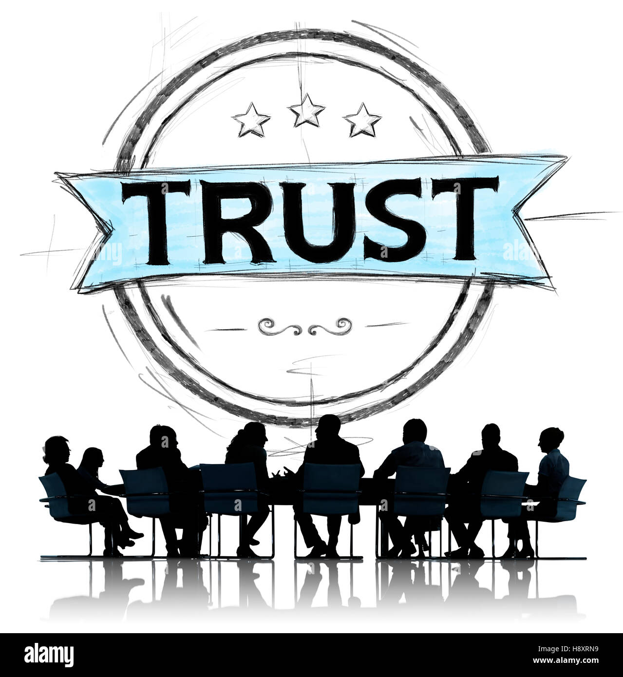 Trust Belief Faithfulness Honest Honorable Concept Stock Photo - Alamy