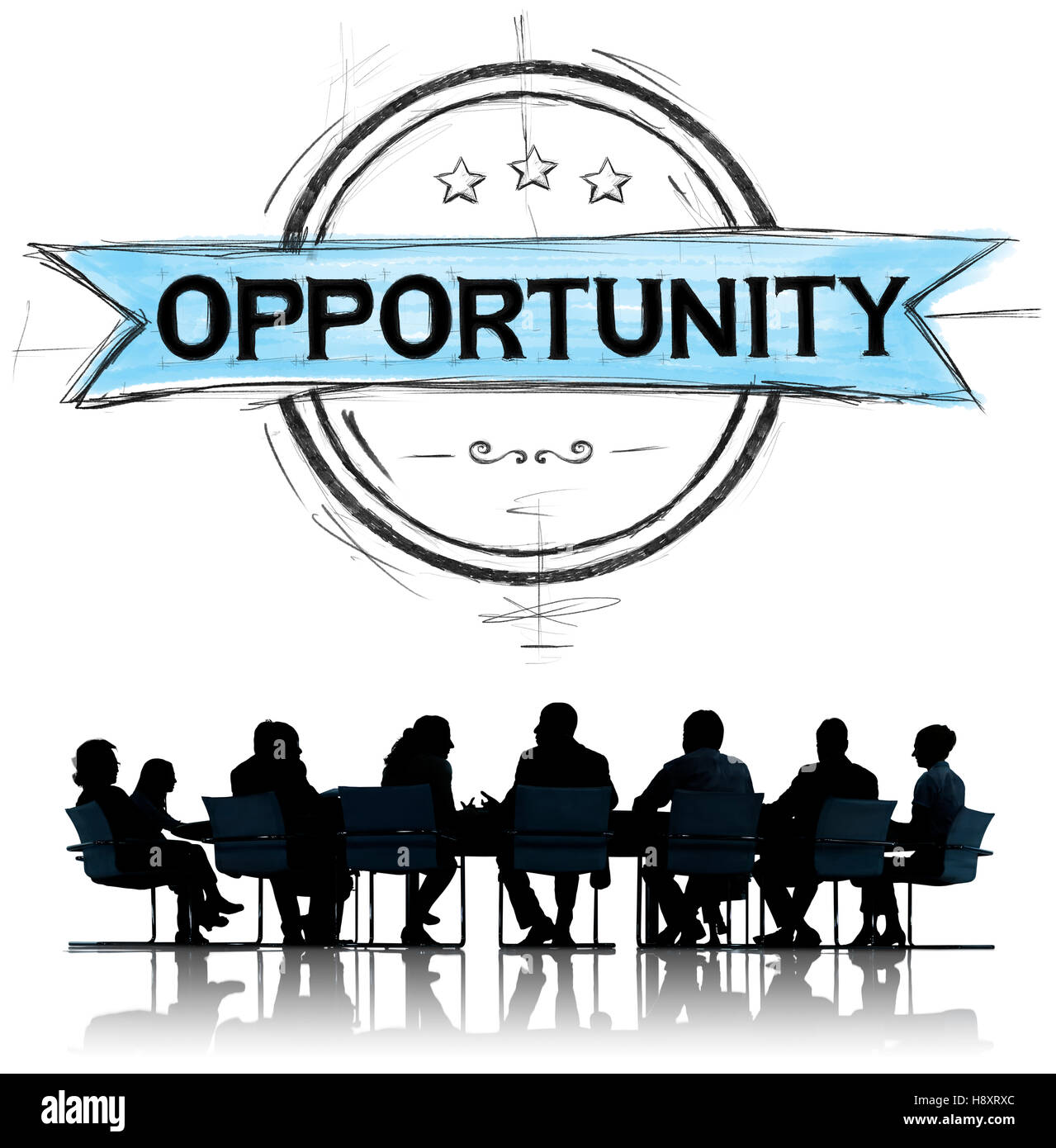 Opportunity Change Chance Choice Development Concept Stock Photo - Alamy