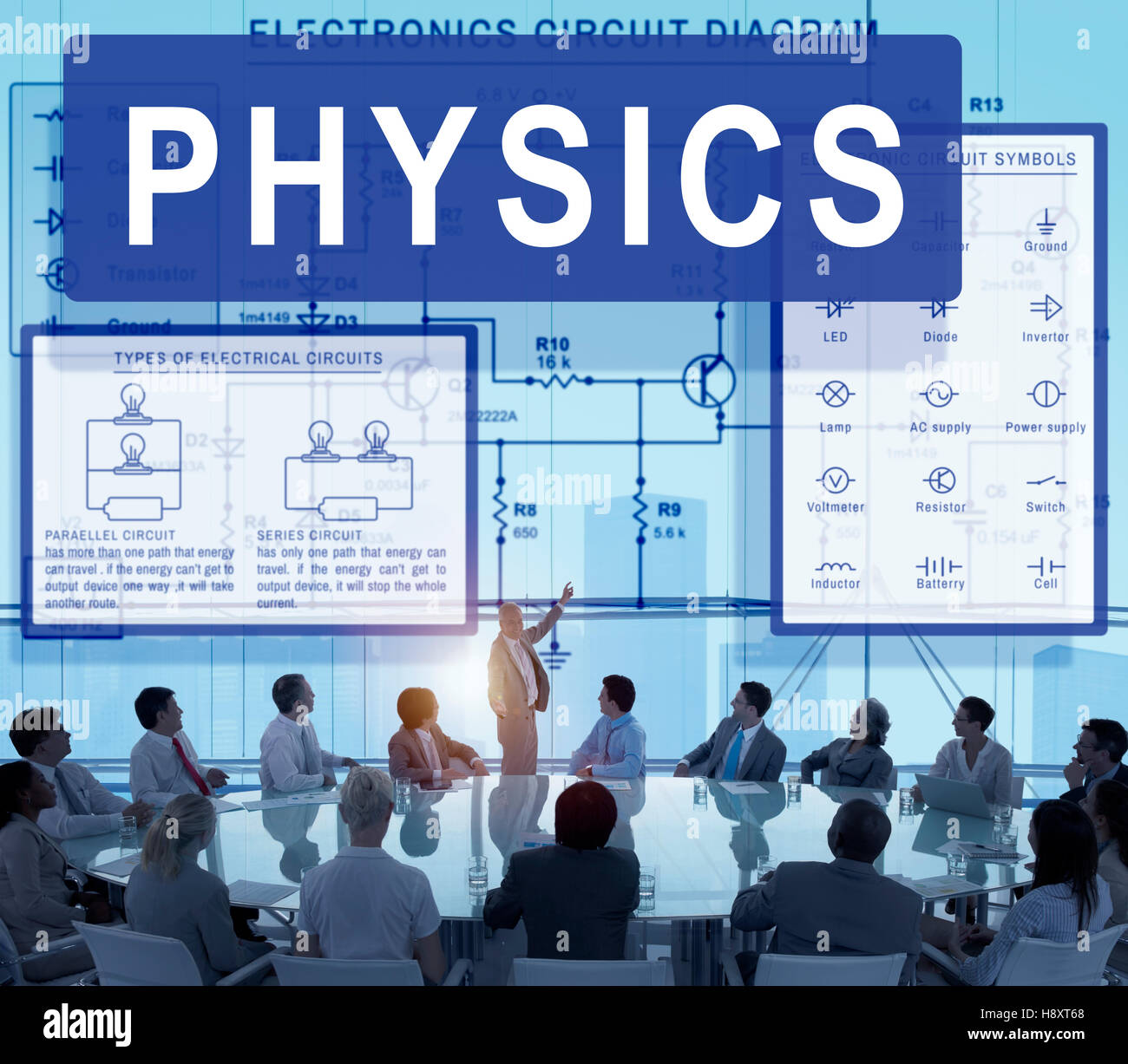 Physics Complex Experiment Formula Function Concept Stock Photo - Alamy