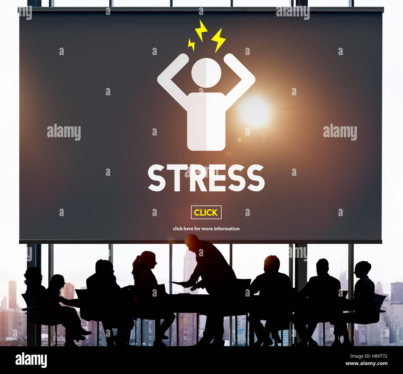 Stress Failure Depression Pressure Panic Concept Stock Photo - Alamy