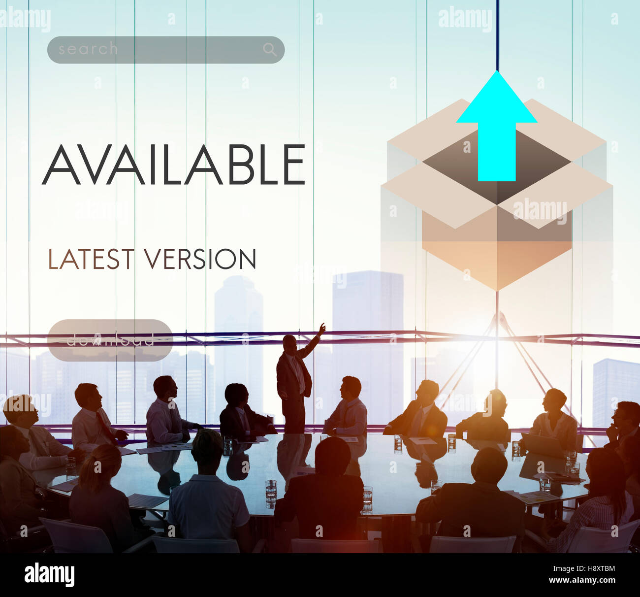 Upgrade Update New Version Better Graphics Concept Stock Photo - Alamy