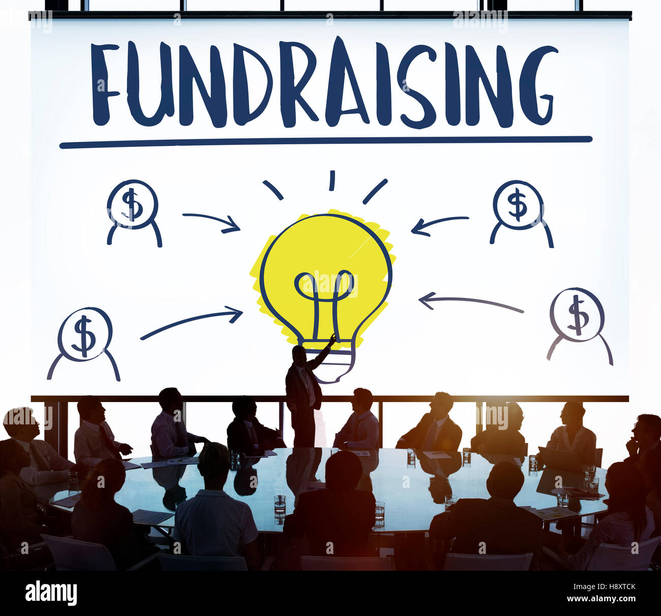 Fundraising Capital Donation Funds Support Concept Stock Photo - Alamy