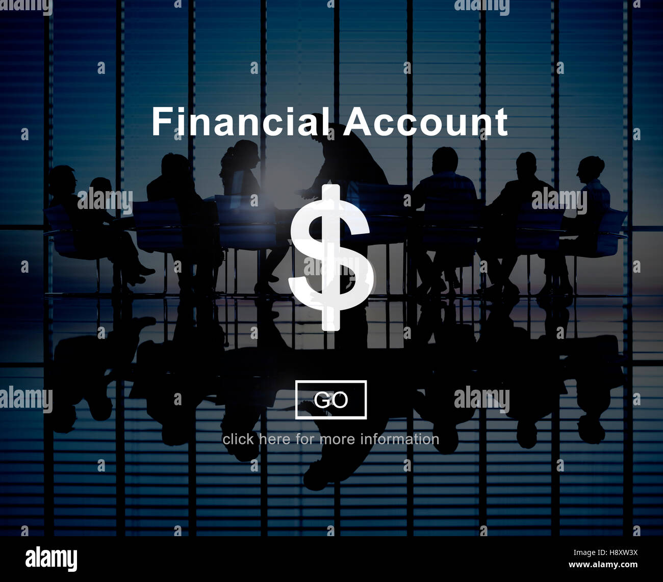 Financial Account Money Cash Dollar Sign Concept Stock Photo - Alamy