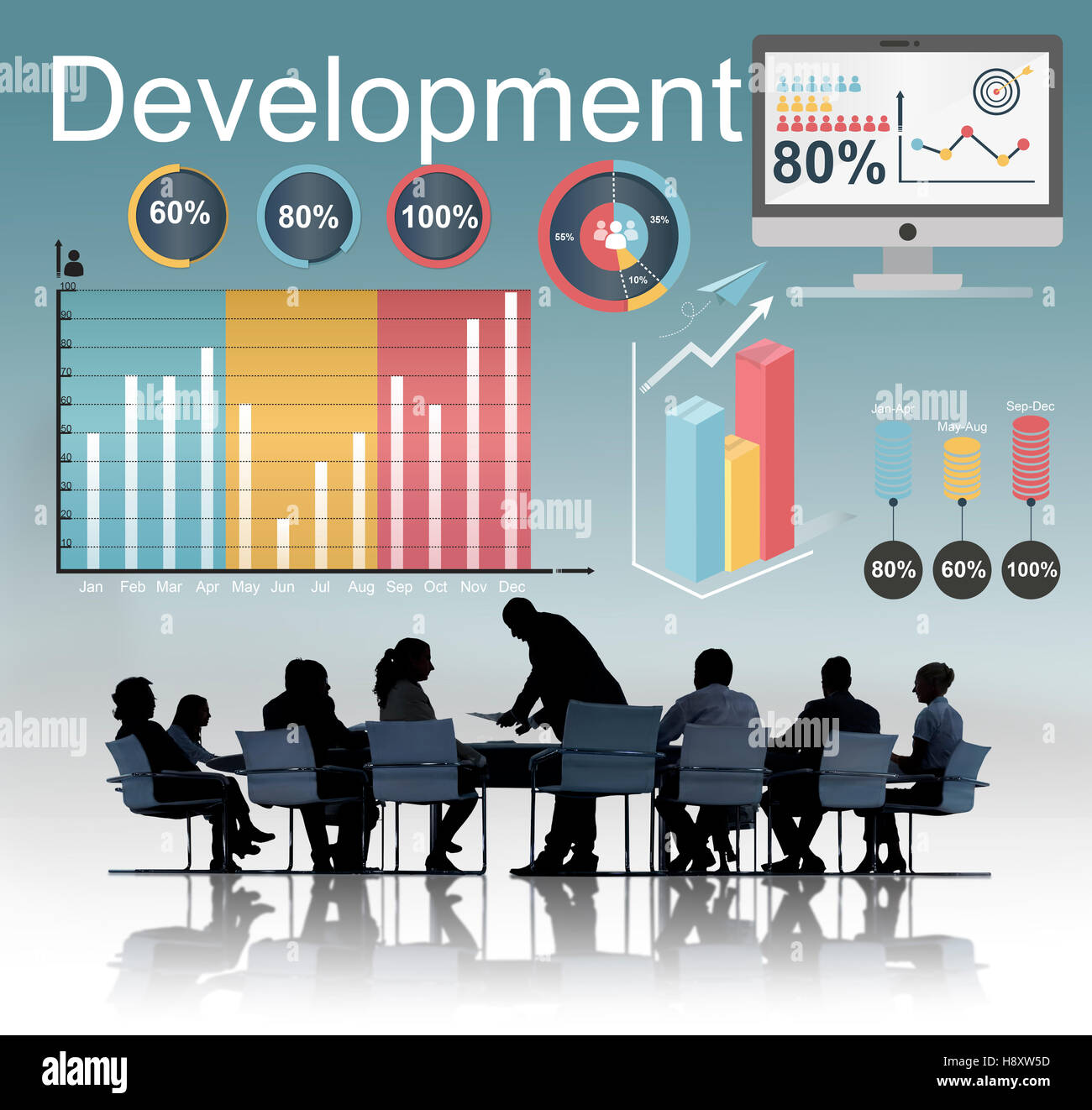 Development Financial Improvement Management Concept Stock Photo - Alamy