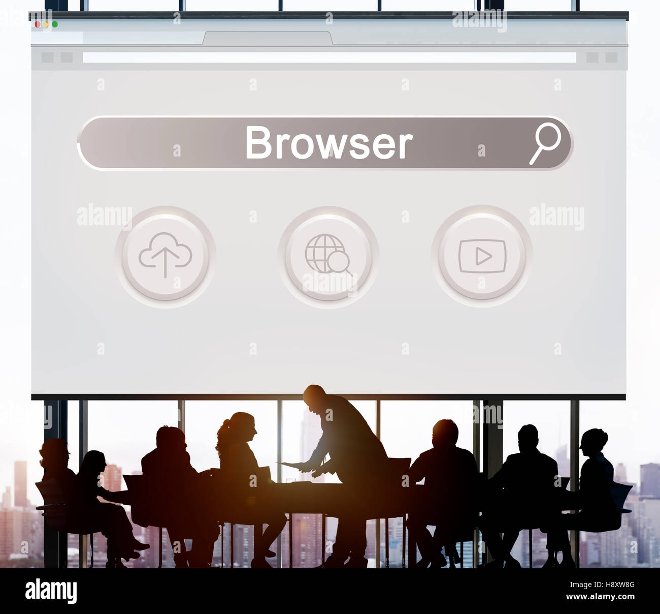 Big Data Domain Web Page SEO Concept Stock Photo - Alamy