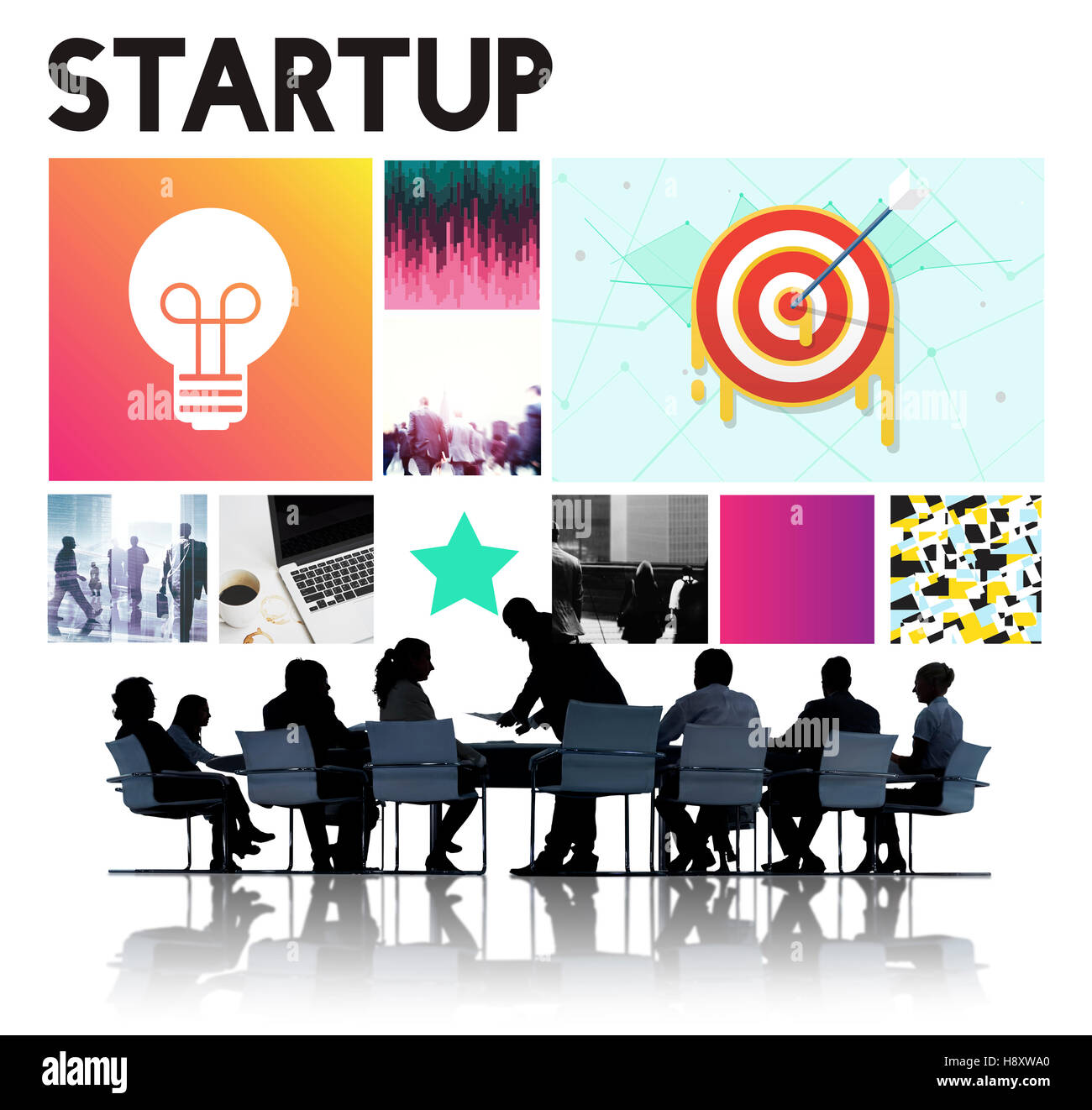 Startup Brand Marketing Vision Concept Stock Photo - Alamy