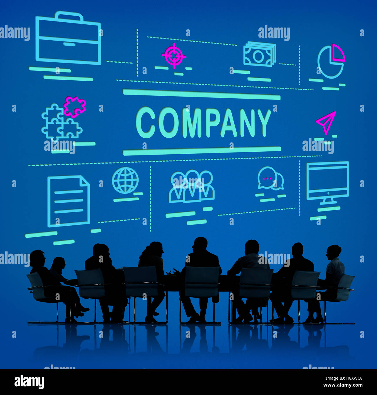 Company Business Collaboration Ideas Teamwork Concept Stock Photo - Alamy