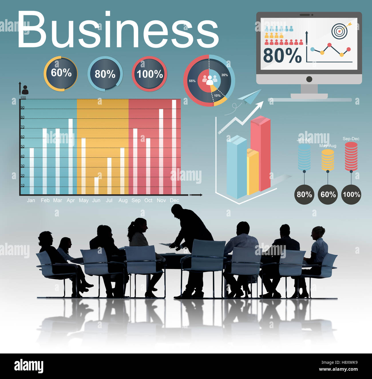Analytics Business Statistics Data Strategy Concept Stock Photo - Alamy