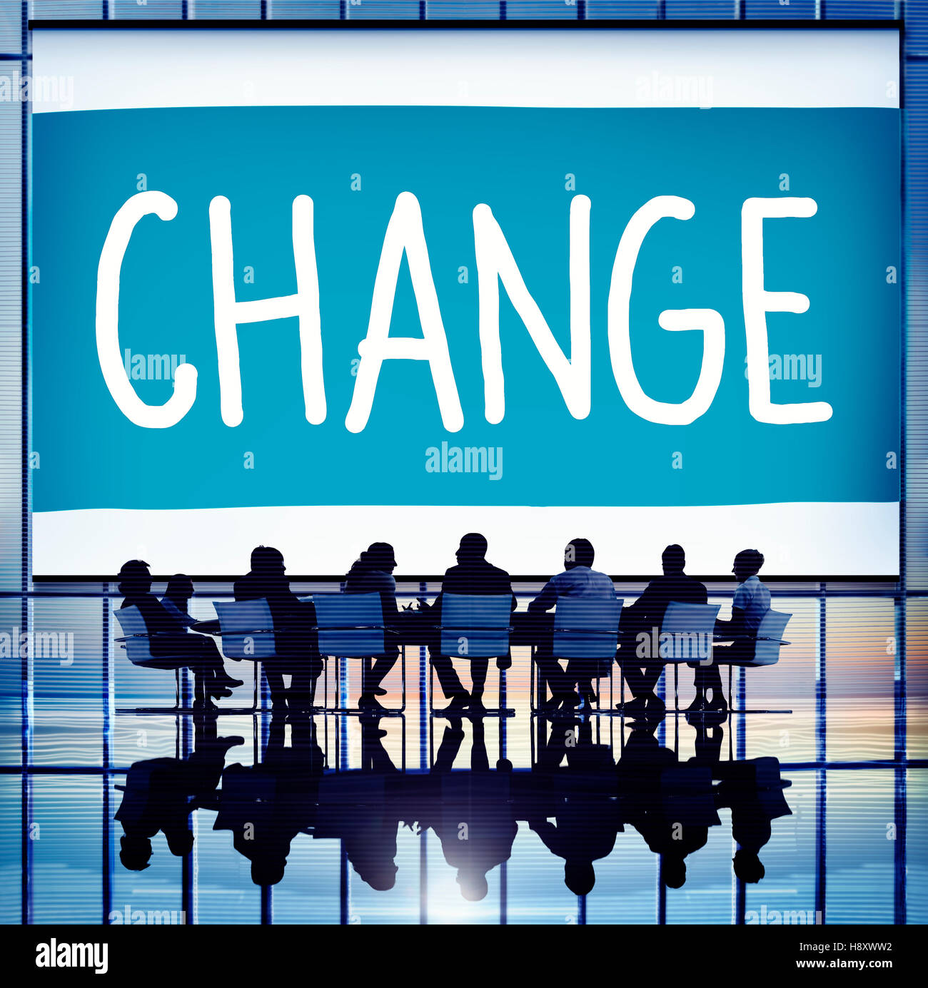 Change Solutions New Innovation Development Concept Stock Photo - Alamy