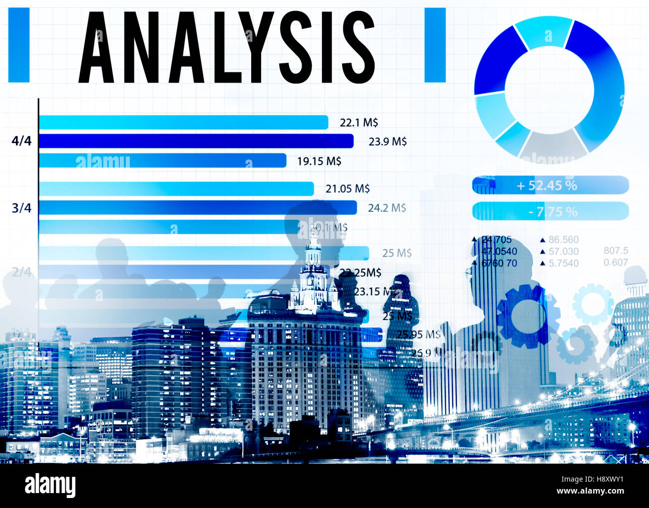 Analysis Information Statistics Strategy Data Concept Stock Photo - Alamy