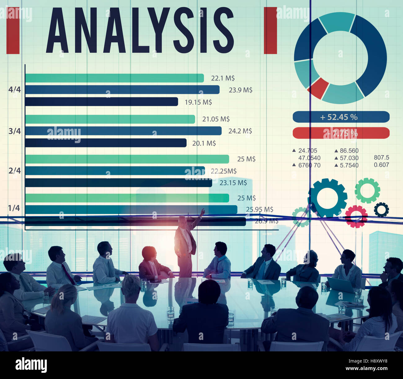 Analysis Information Statistics Strategy Data Concept Stock Photo - Alamy