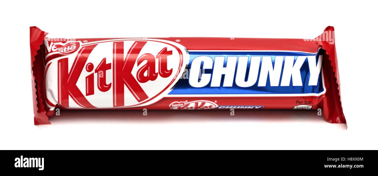 Kitkat chunky bar Stock Photo - Alamy