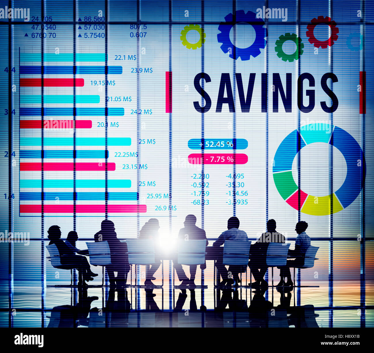Savings Finance BudgetEconomy Money Save Concept Stock Photo - Alamy