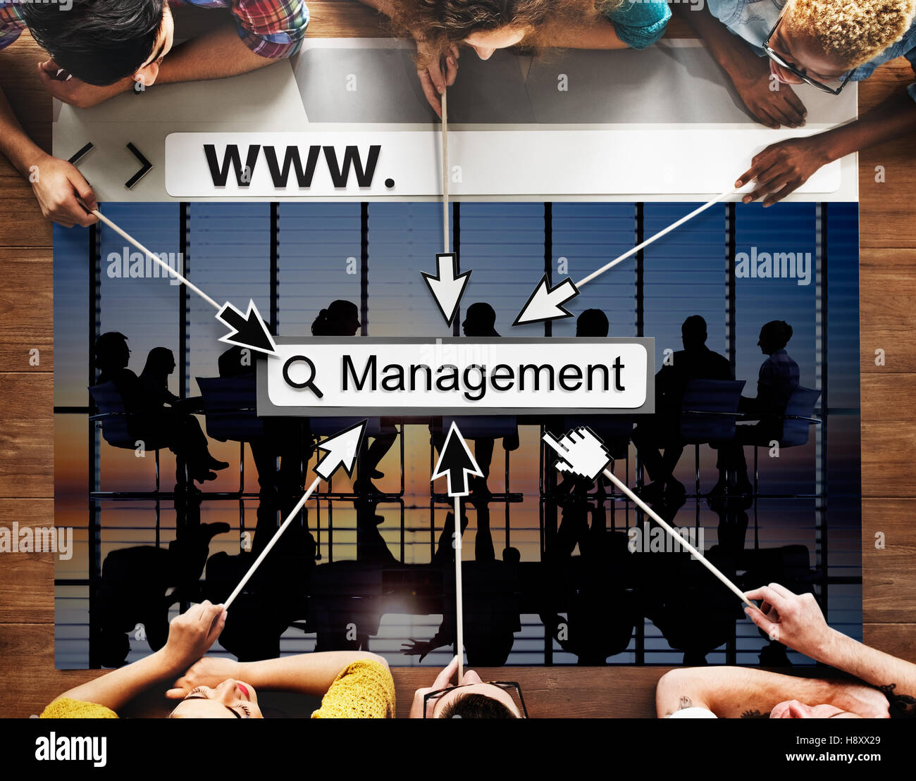 Management Manager Managing Organization Concept Stock Photo - Alamy