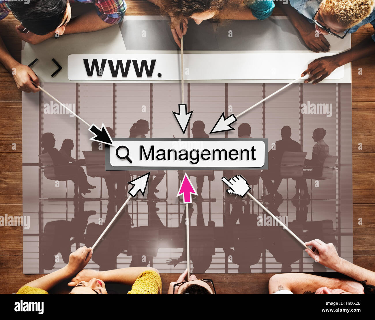 Management Manager Managing Organization Concept Stock Photo - Alamy