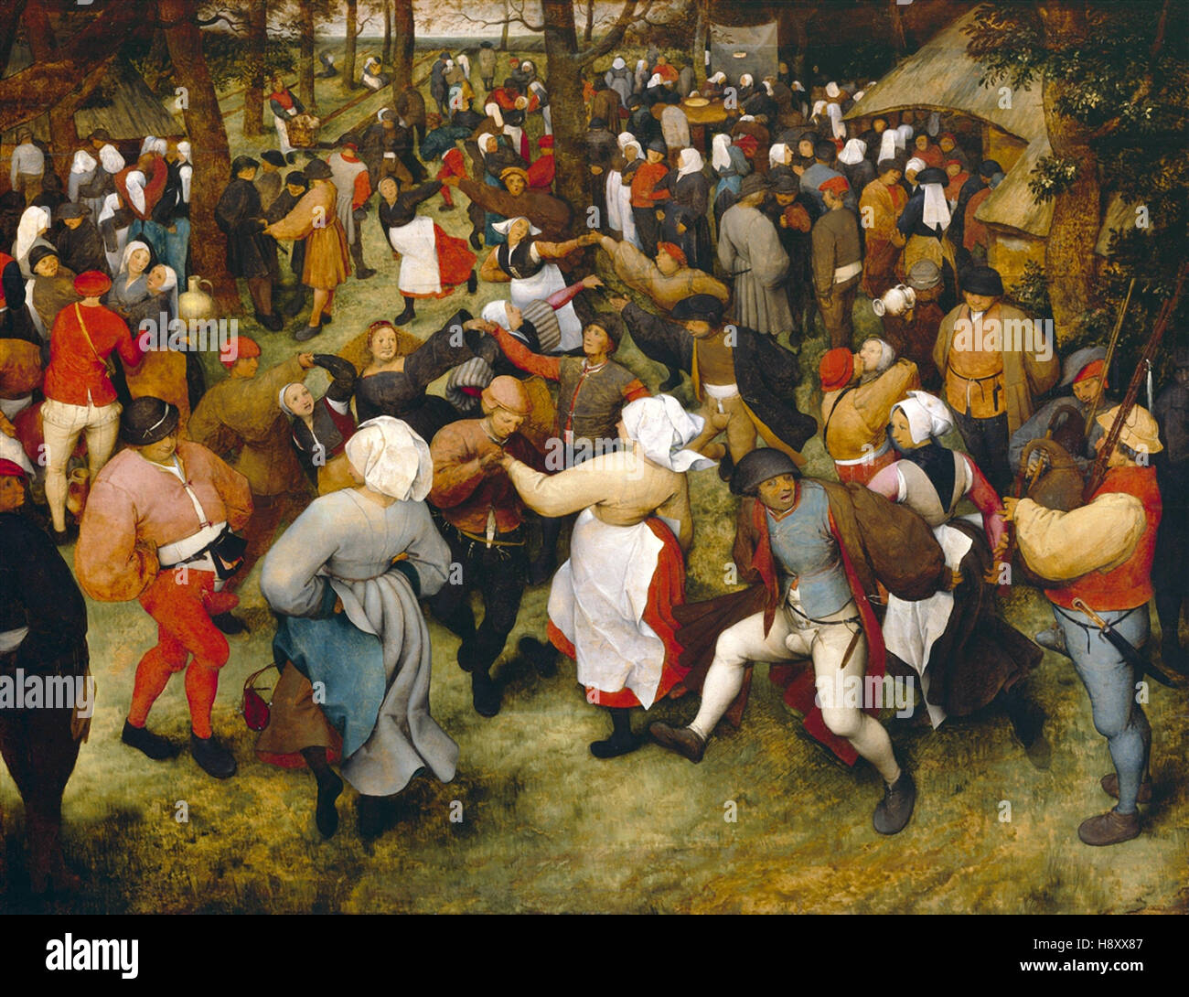 Pieter Bruegel the Elder - The Wedding Dance Stock Photo - Alamy