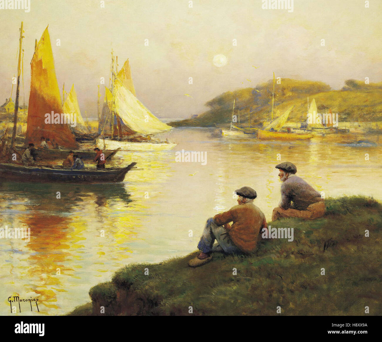 Georges Phillbert Charles Maroniez Derniers Rayons Stock Photo - Alamy