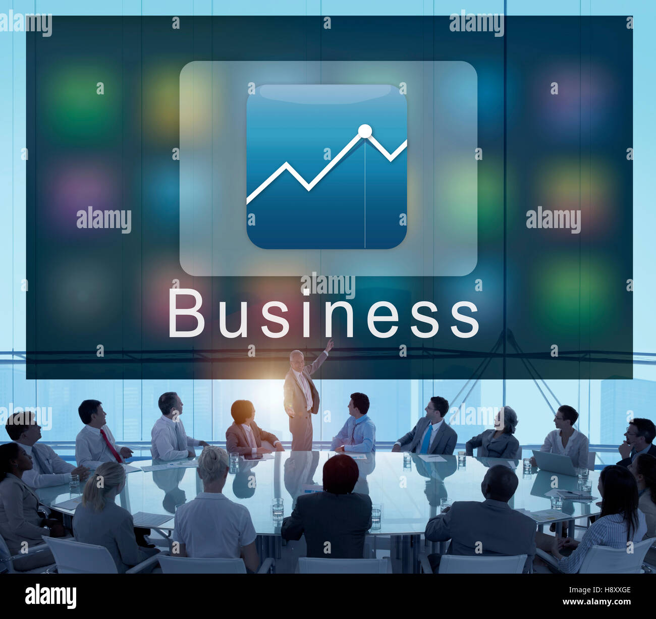 Application Business Communication Graphic Concept Stock Photo - Alamy