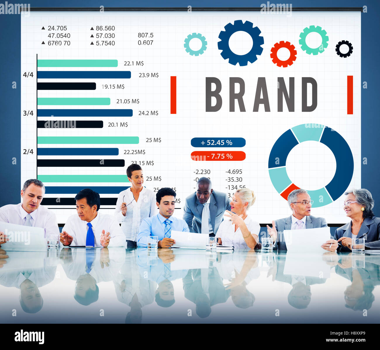Brand Branding Copyright Advertising Banner Concept Stock Photo - Alamy