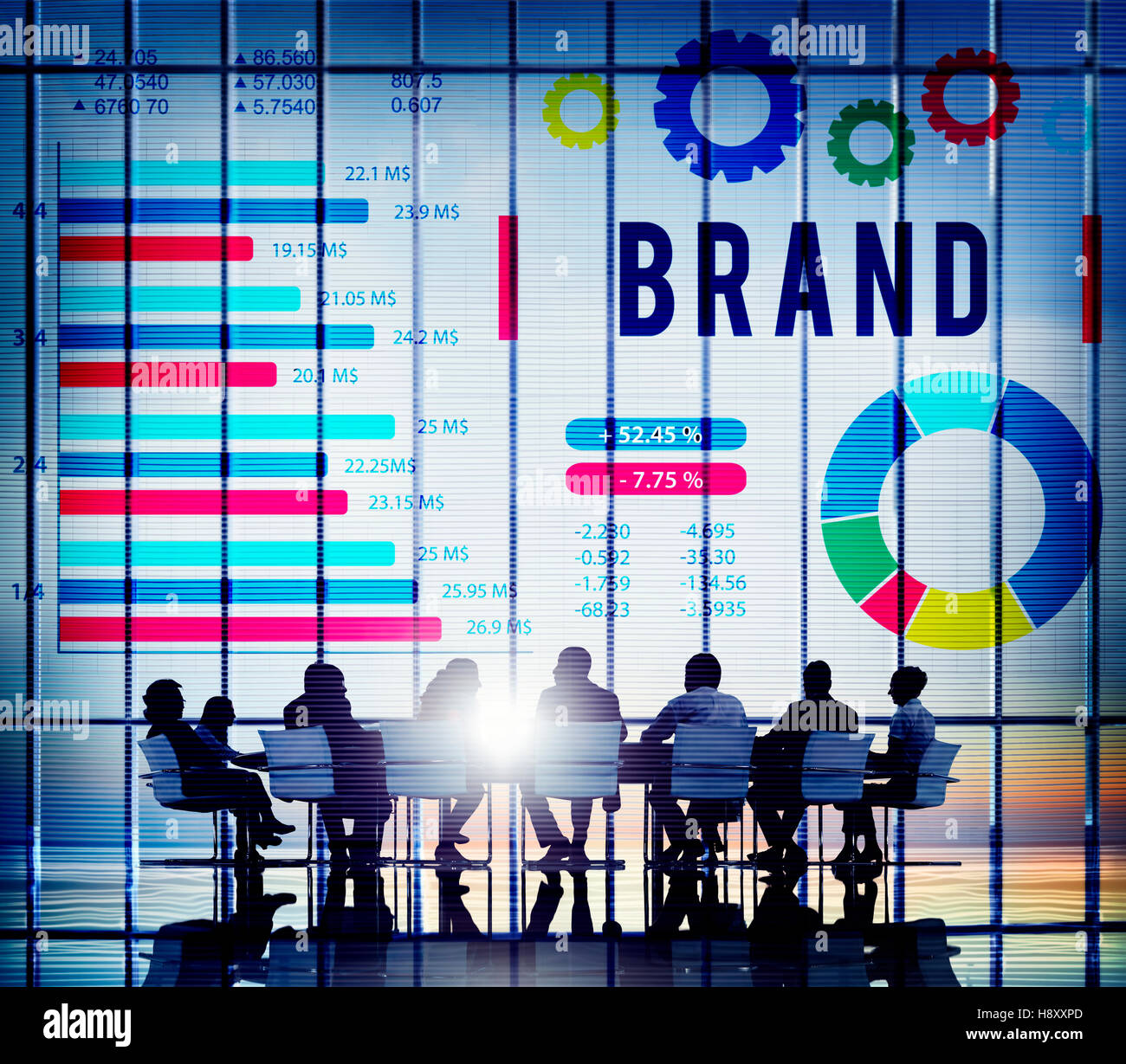 Brand Branding Copyright Advertising Banner Concept Stock Photo - Alamy