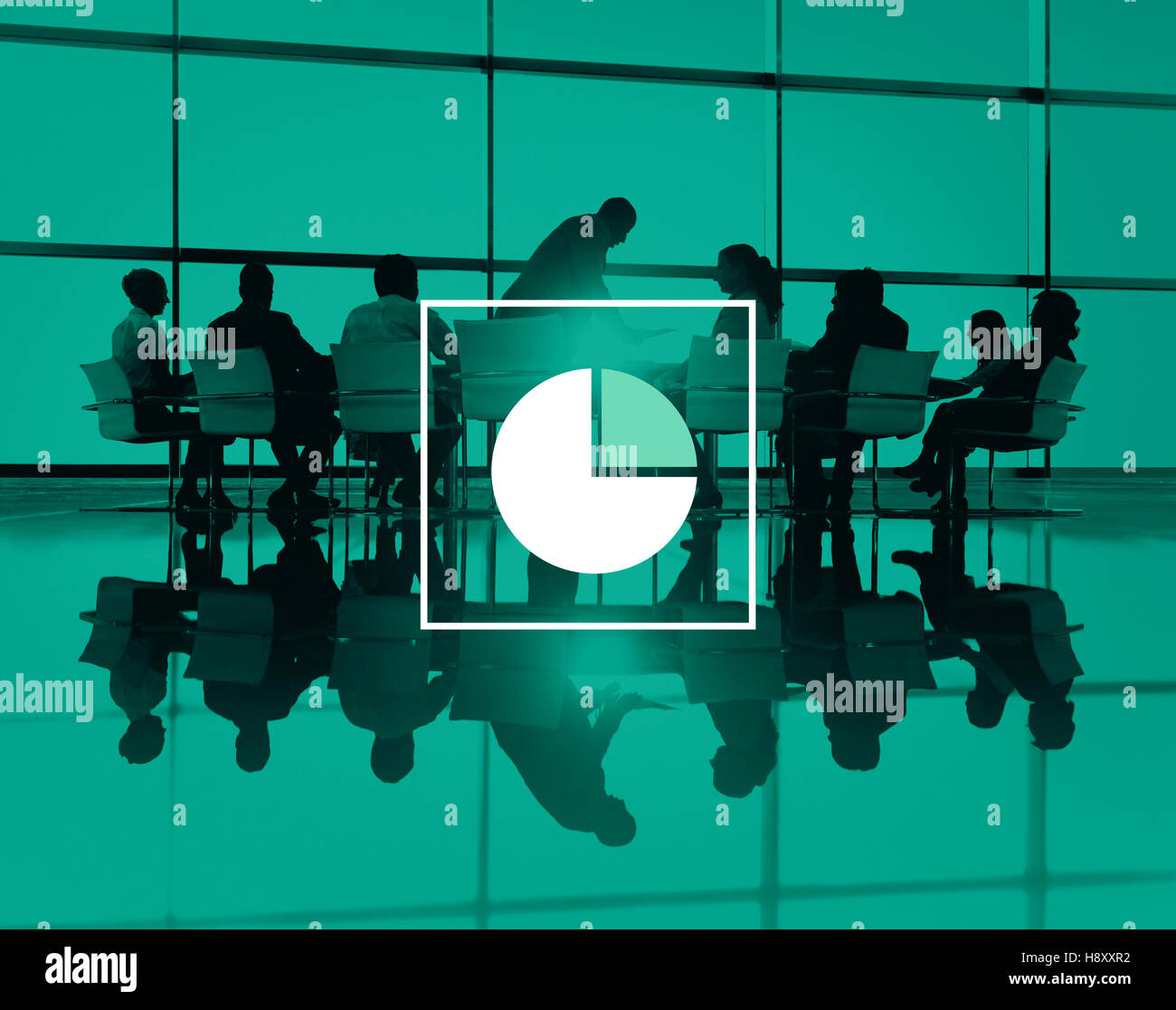 Market Share Business Graph Chart Competition Concept Stock Photo - Alamy