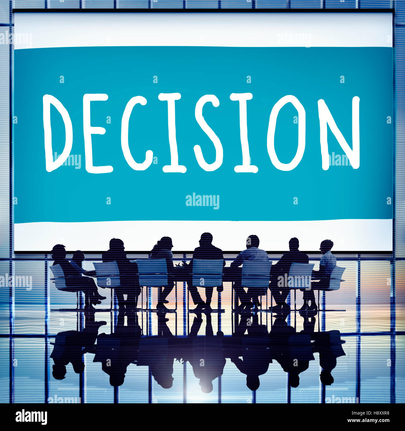 Decision Choose Chance Selection Option Concept Stock Photo - Alamy