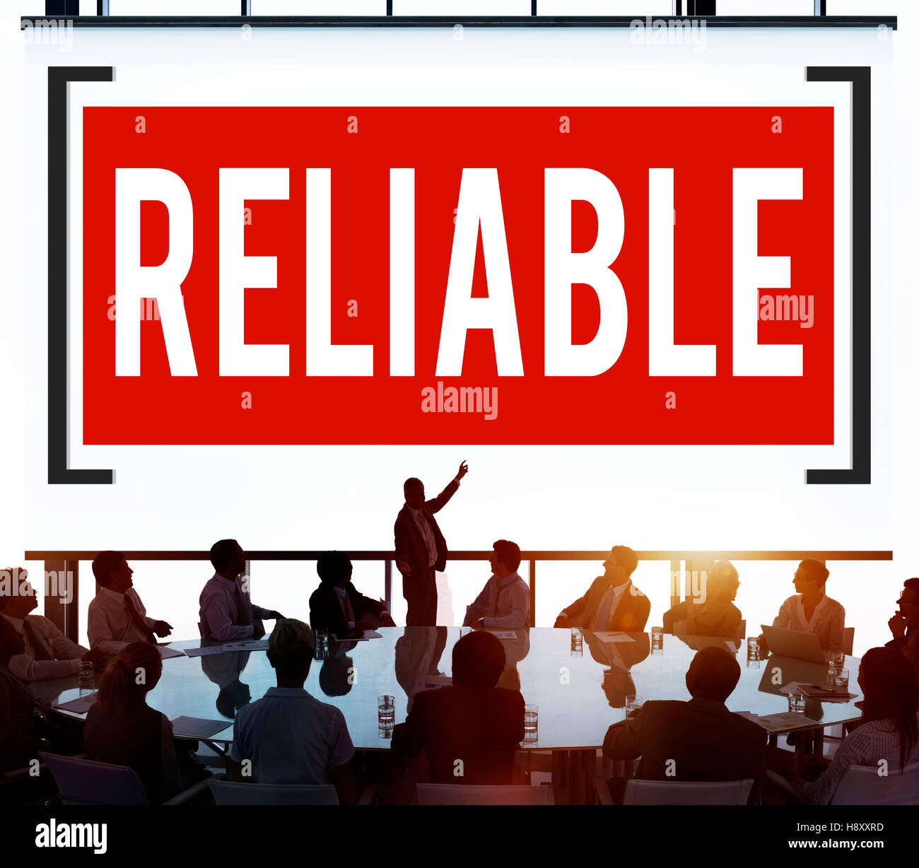 Reliable Integrity Efficiency Trust Trustworthy Concept Stock Photo - Alamy