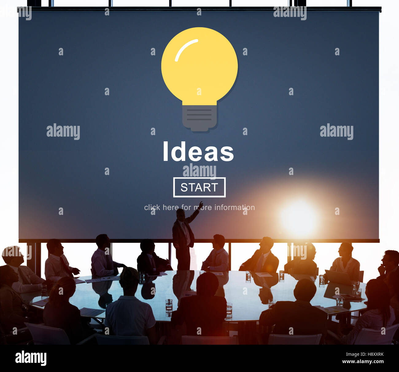 Ideas Knowledge Innovation Aspiration Inspiration Concept Stock Photo ...