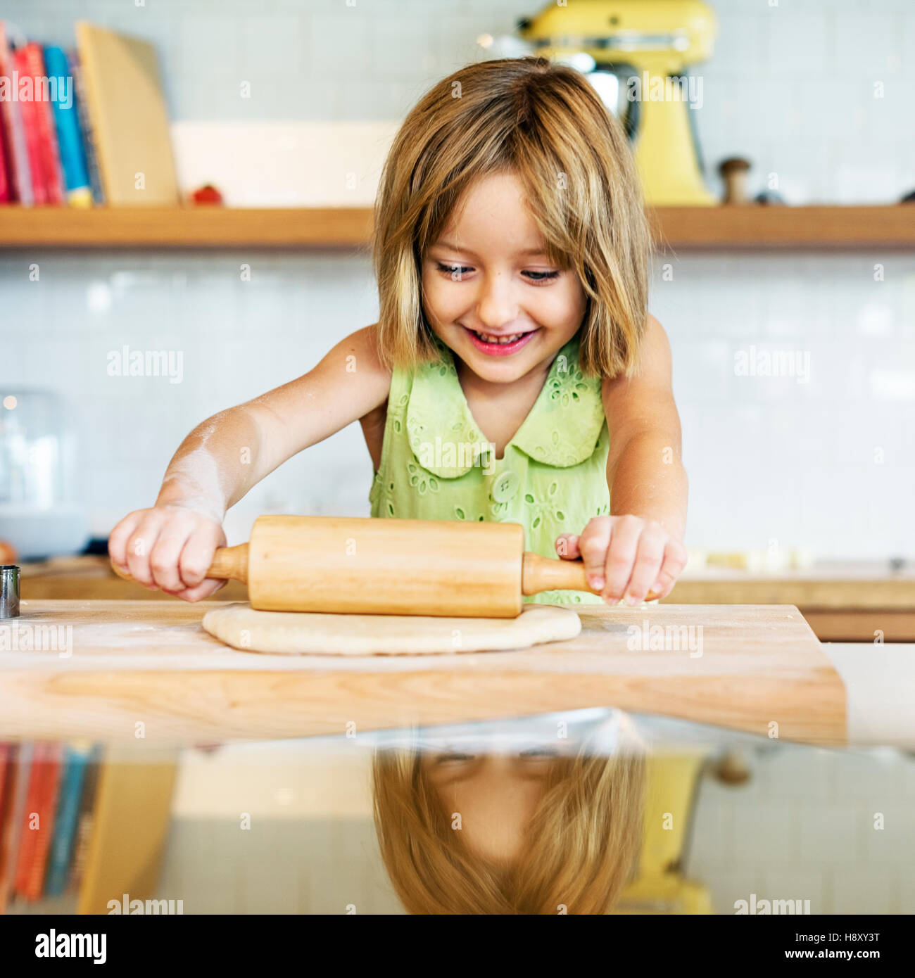 Little Girl Baking Cookies Concept Stock Photo - Alamy Little Girl Baking Cookies Concept Stock Photo - Alamy