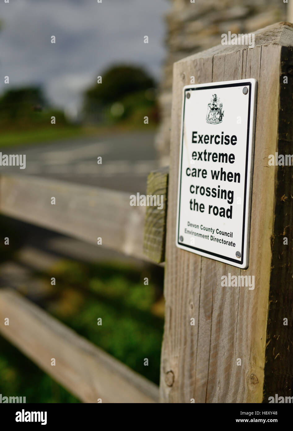 Warning signs walking path hi-res stock photography and images - Alamy