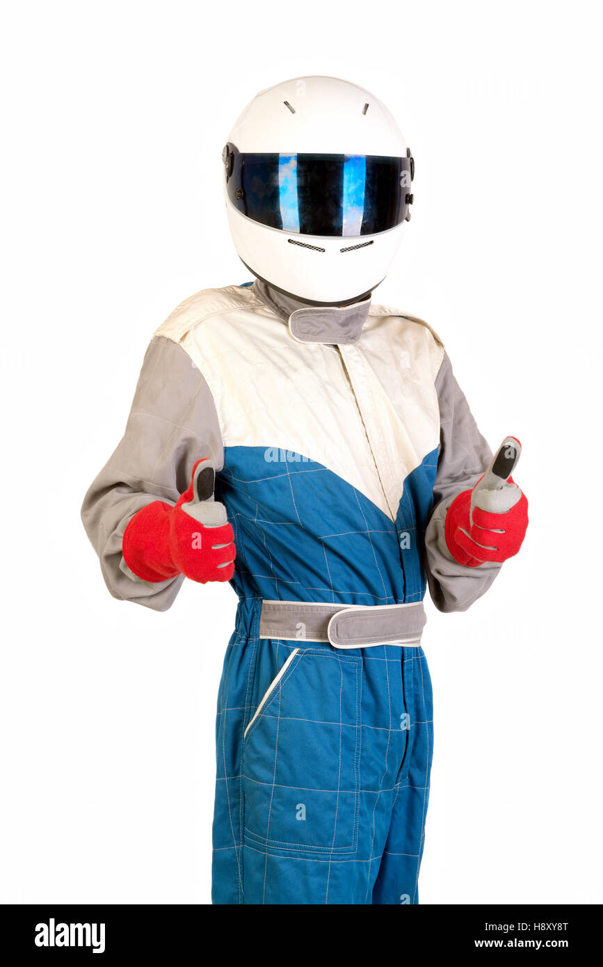 Racing driver posing helmet isolated hi-res stock photography and ...