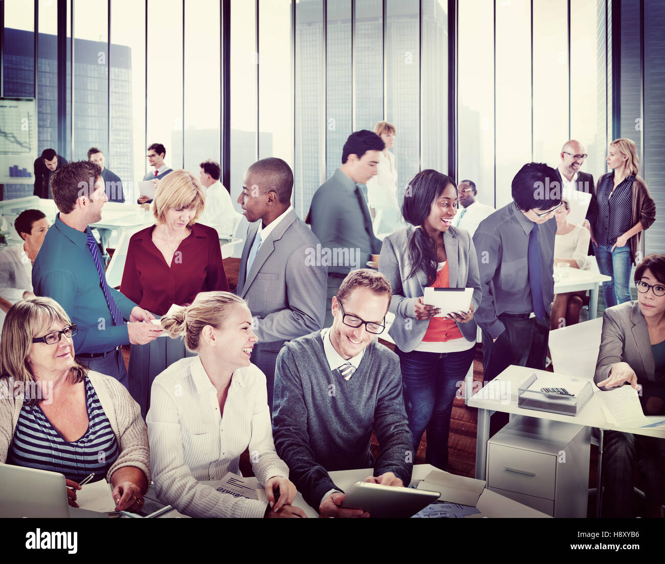 Business People Team Teamwork Cooperation Partnership Concept Stock ...