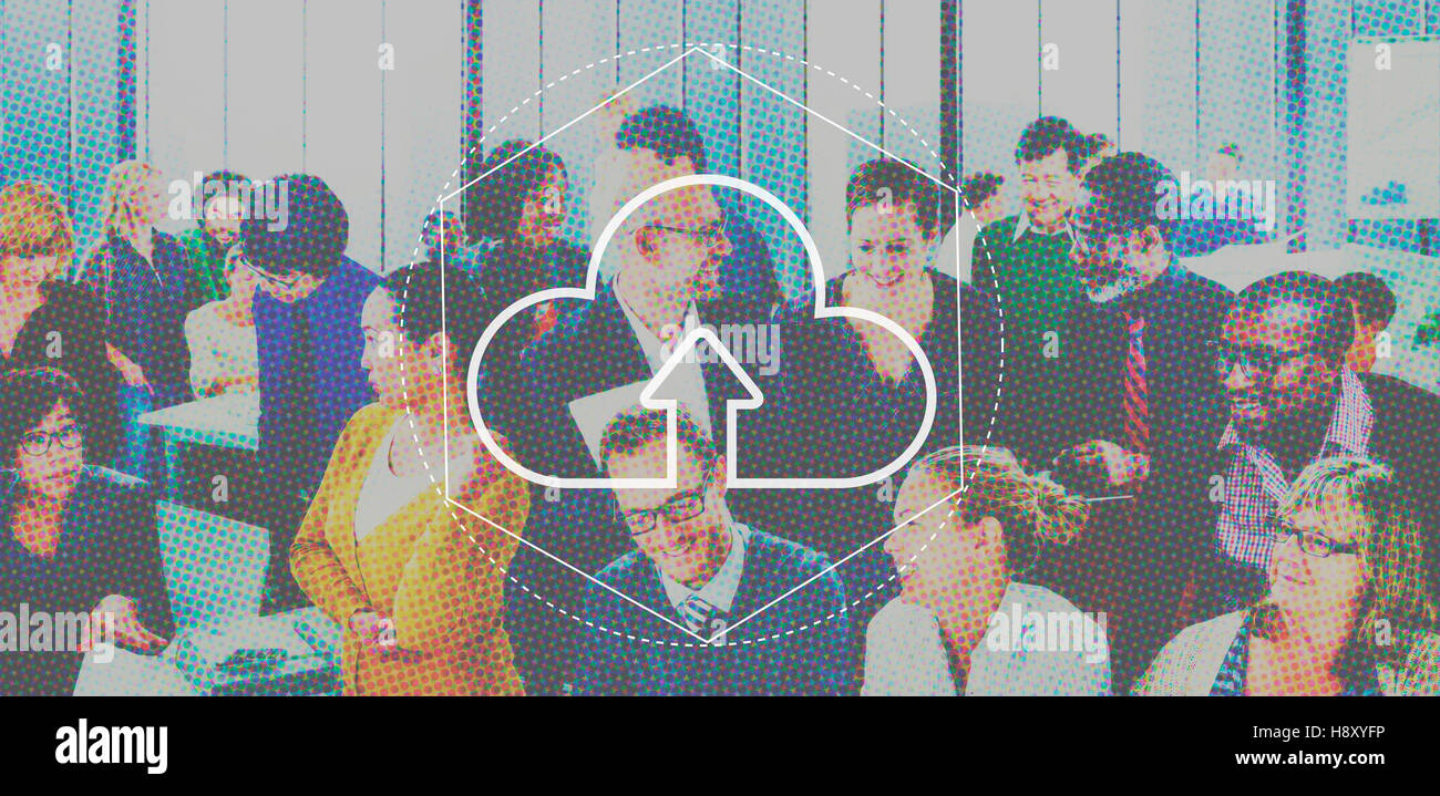 Cloud Internet Networking Connection Graphic Concept Stock Photo - Alamy
