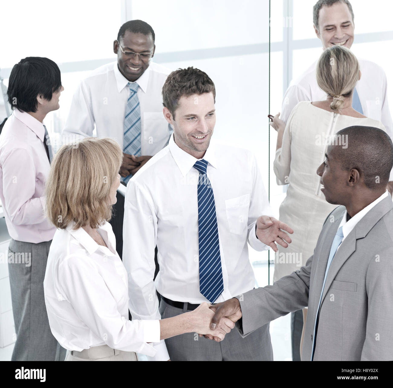 Business People Agreement Team Teamwork Concept Stock Photo - Alamy