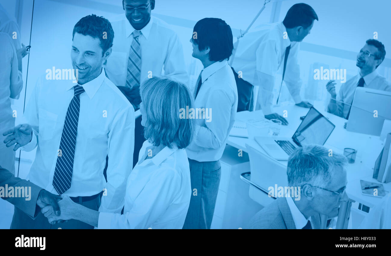 Business People Agreement Team Teamwork Concept Stock Photo - Alamy