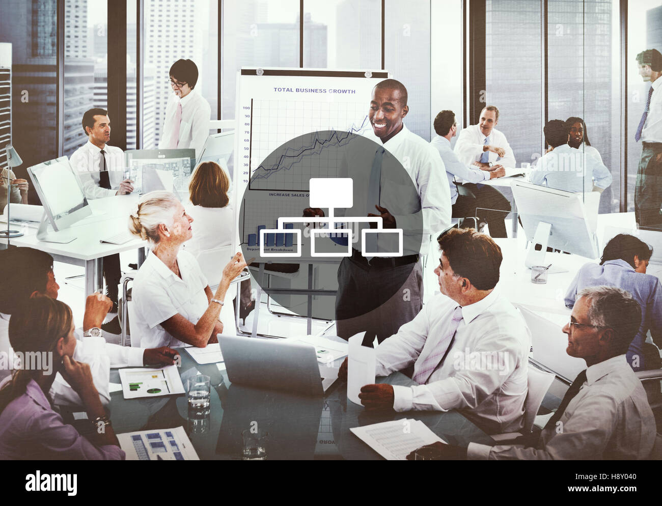 Connection Connecting Connect Internet Interface Concept Stock Photo ...