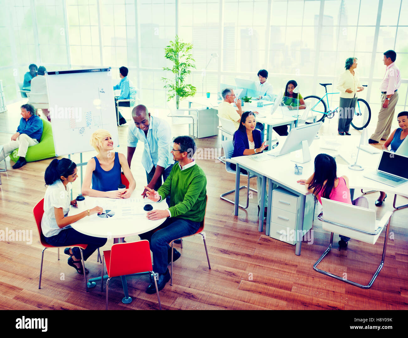 Business People Meeting Team Teamwork Support Concept Stock Photo - Alamy