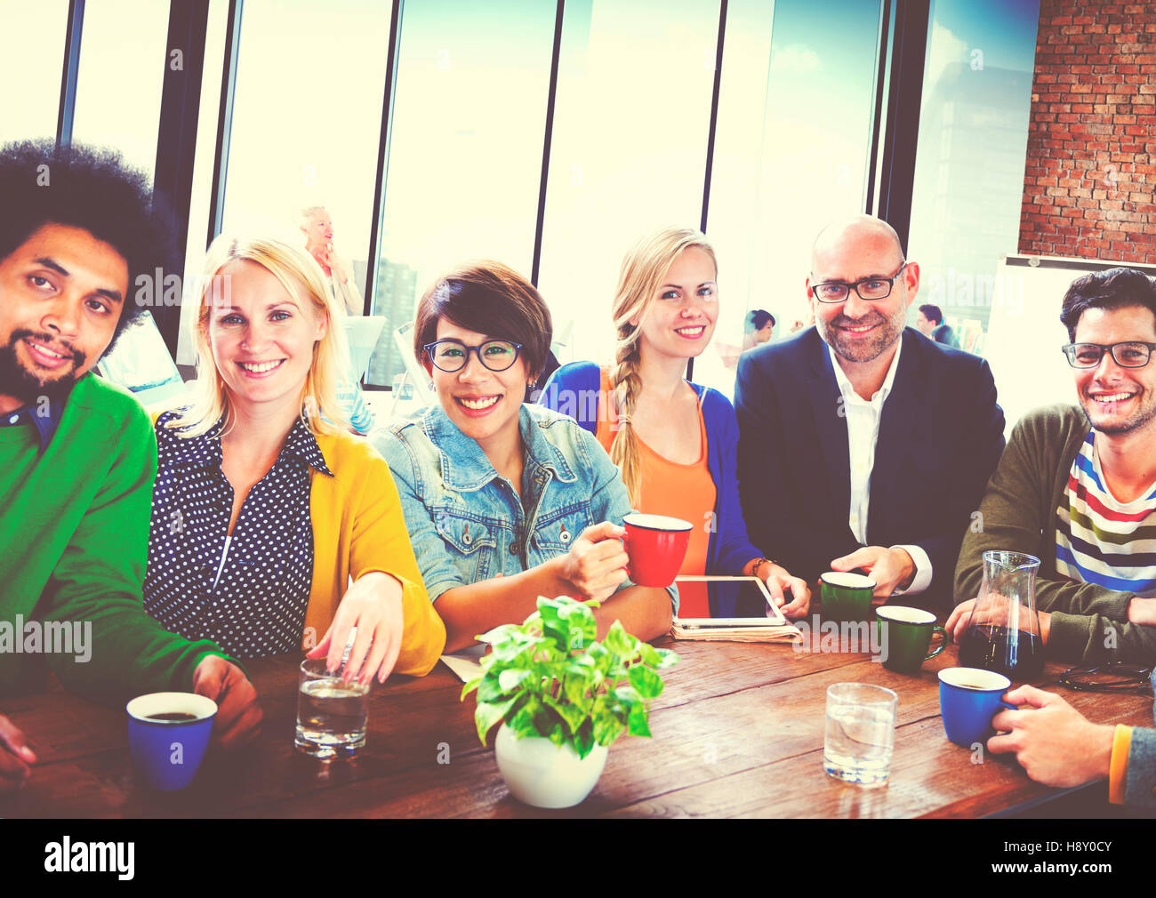 Group of People Cheerful Team Study Group Diversity Concept Stock Photo ...