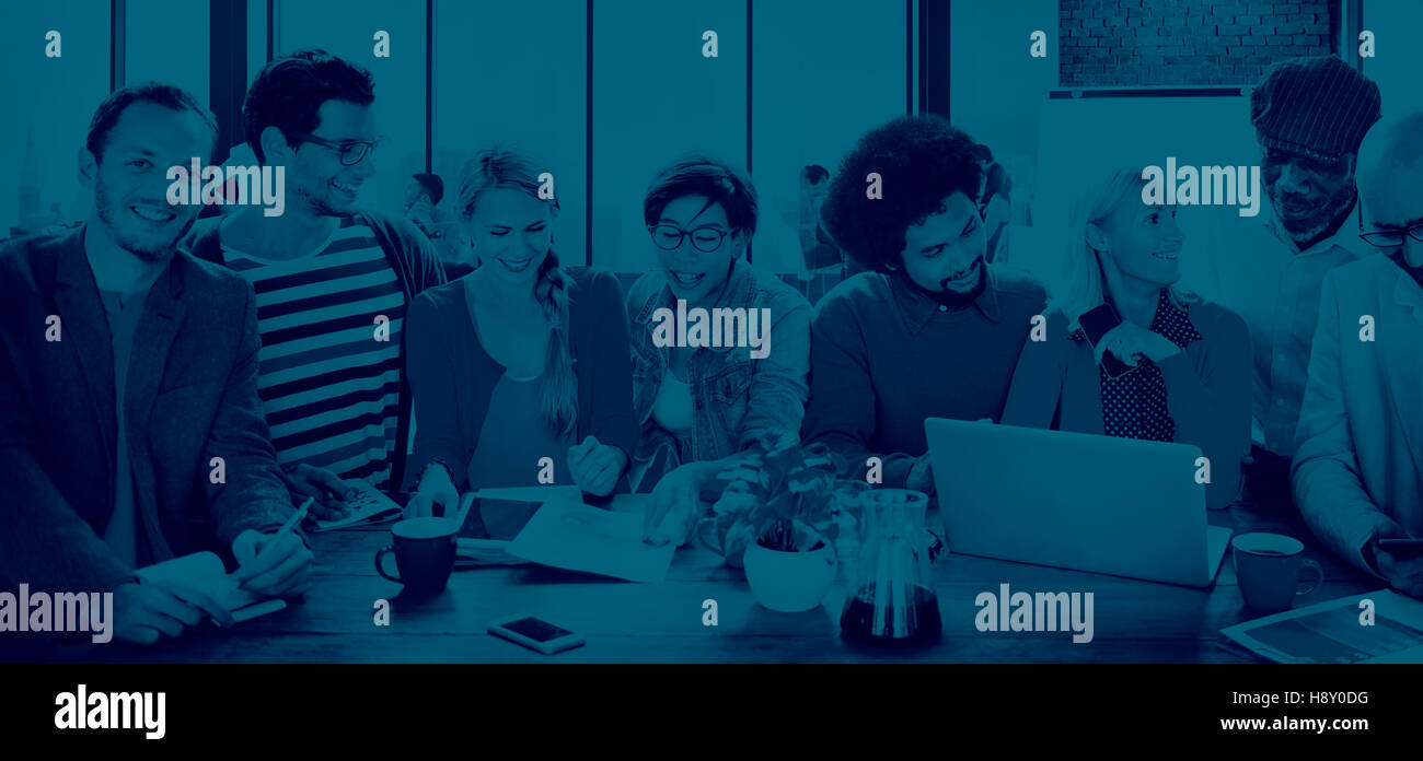 Students University Learning Communication Concept Stock Photo - Alamy