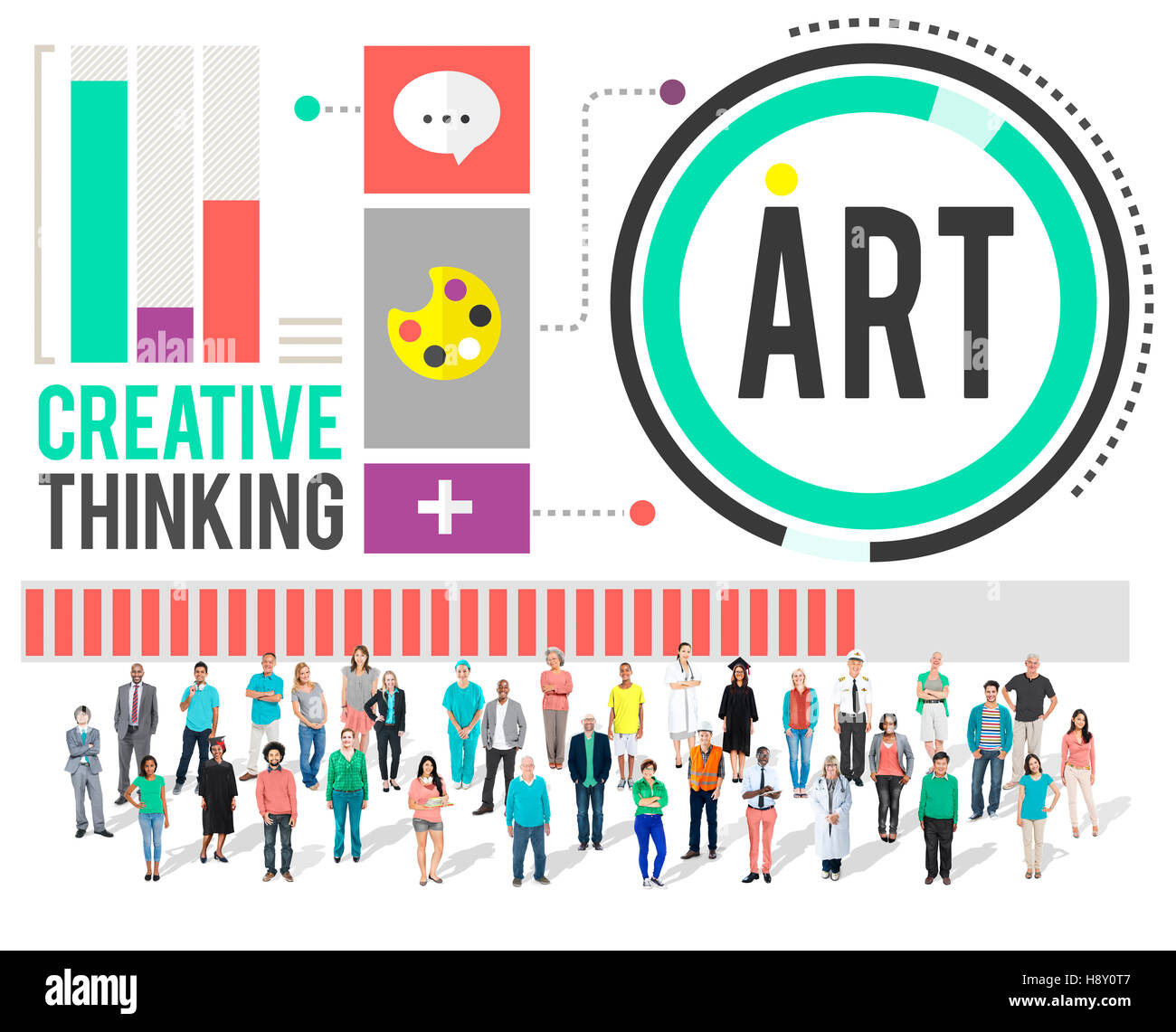 Art Artwork Creation Creative Hobby Concept Stock Photo - Alamy